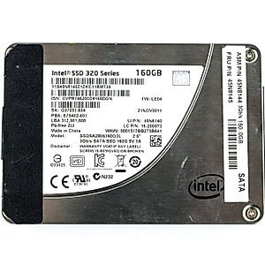 Intel 320-Series SSDSA2CW160G310 (160 GB SATA 2.5-Inch Solid-State Drive Brown Box)