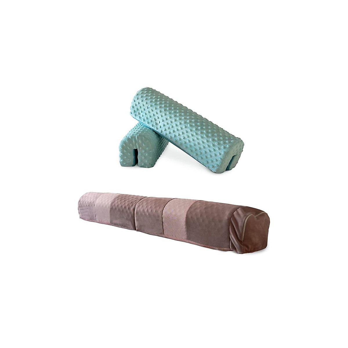 UC Bed Barrier (2 x 1NEW) Children's Bed Safety Barrier + Protector Children's Bed | Barrier Folding Travel Bed | Anti-Fall Bed | Foam Barrier for Children's Bed 90, 150, 180, 200 | Wall Protector