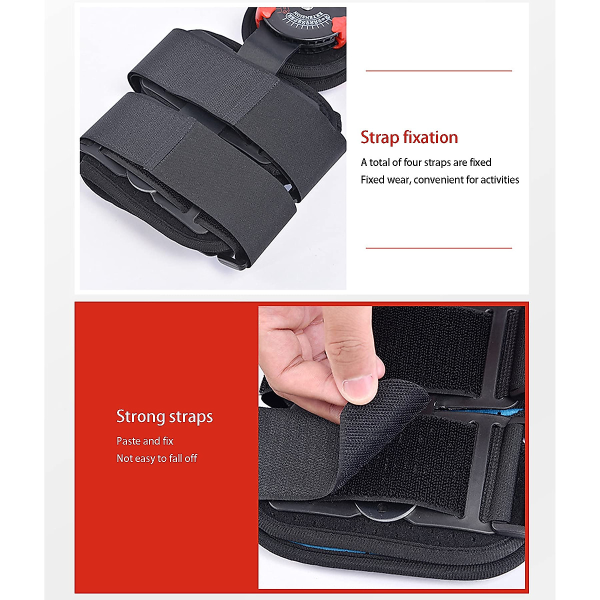 WILLQ Hinged ROM Elbow Brace for Post-op Surgery Recovery Dislocated Arm Elbow Brace Stabilizer Splint Arm Orthosis Injury Recovery Support Surgery ​Injury Recovery Pain Relief