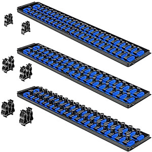 ERNST Twist-Lock Premium Socket Boss Combo 3-Pack, Twist-Lock, Blue (8511-A)