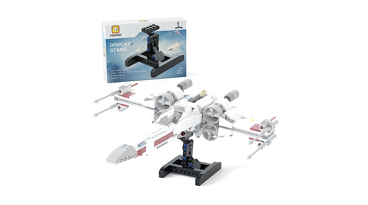 Lego X-Wing Stand - Perfect Display for Starfighter Kits
