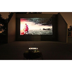 AAXA M4 Mobile LED Projector with 90 Minute Battery Life, WXGA 1280x800 Resolution, 800 Lumens, DTV Onboard, 20,000 Hour LED