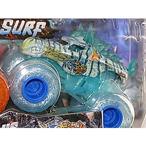 Monster Jam Earth vs Surf [Horse Power and Aqua Stallion] 1:64 Scale Double Pack