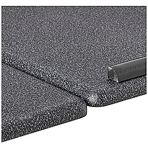 Tiffany & Co. Mayline 950ANT SOHO Mobile Laptop Caddy with Dual Worksurface, Height Adjustable, Anthracite Metallic Gray Frame