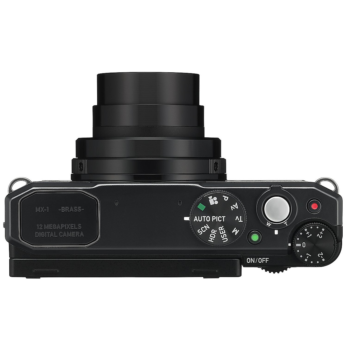 Pentax MX-1 12 MP Black Digital Camera with 4x Optical Image Stabilized Zoom and 3-Inch LCD Screen