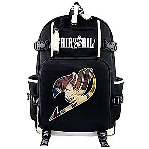 GO2COSY Anime Fairy Tail Backpack Student Bag Daypack Shoulder Bag Book Bagpack School Bag N26