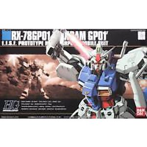 Bandai Hobby - Gundam 0083 - #13 RX-78GP01 Gundam GP01 Zephyrantes, Bandai HGUC 1/144 Model Kit, Multicolor (GUN60965)