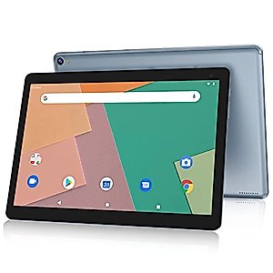 Android Tablet, 10 inch Tablets, 2GB+32GB Computer Tablet Support 512GB Expand, 2MP + 8MP Camera, IPS Screen, WiFi, Bluetooth, 6000mAh, Google GMS Certified Tableta Blue