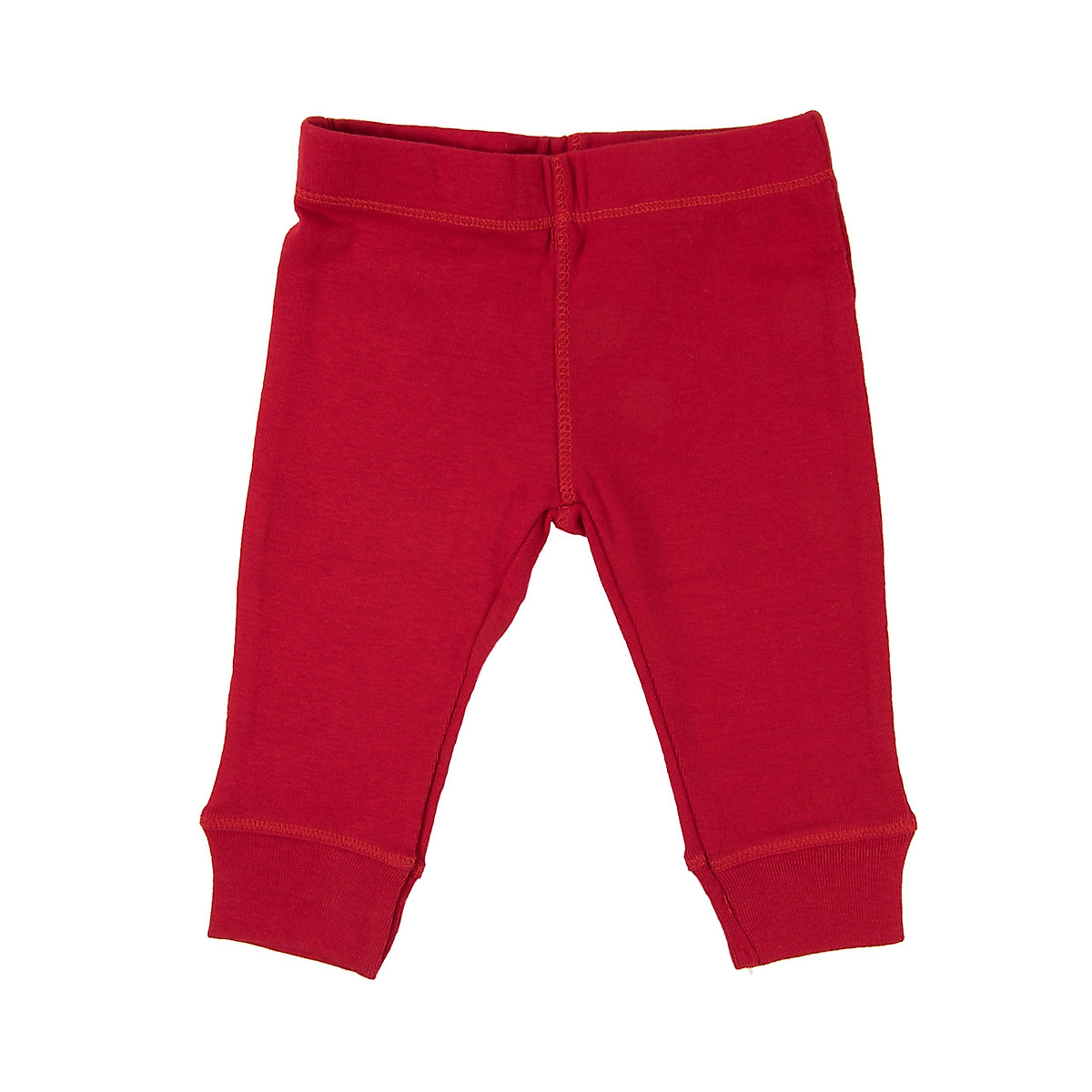 Leveret Baby Boys Girls Two Pack Legging Navy & Red Size 3 Months