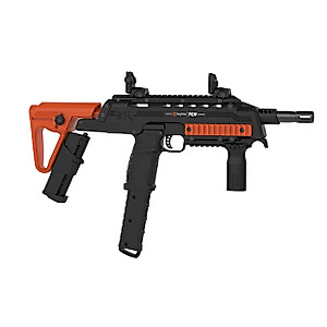 Byrna TCR Ultimate Bundle Tactical Compact Air Rifle with Bag, CO2 Cartridges and Projectiles - Ultimate Tool for Non Lethal | Self | Home | Personal | Defense, Training and Fun - .68 Caliber