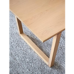 'Giddings' Dining Table. All solid Hardwood. Highest quality on Amazon.