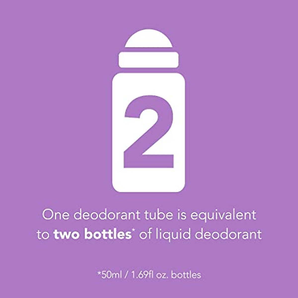 Ethique Botanica Floral Deodorant Stick for Men & Women - Aluminum-Free, Plastic-Free, Vegan, Cruelty-Free, Eco-Friendly, 2.47 oz (Pack of 1)