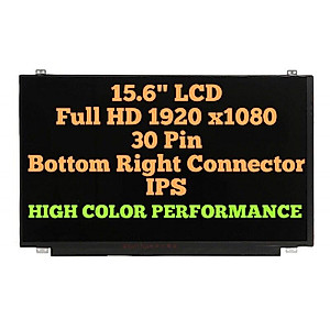 15.6" Screen Replacement for Lenovo 00UR885 60Hz LCD Display Panel 30Pins FHD 1920(RGB)*1080 Non-Touch