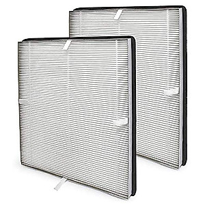 Fette Filter -Combo Pack of 2 True Hepa Filters and 4 Pre-Filters Compatible with Vornado Air Purifiers AC300, AC350, AC500, AC550, PCO200, PCO375DC, PCO575DC, PCO300 and PCO500# MD1-0023 & MD1-0022