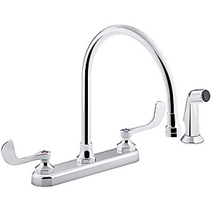 KOHLER 810T71-5AHA-CP Triton Bowe Sink Faucet, Polished Chrome
