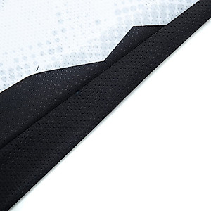 RACESTARS Men Mountain Bike T Shirt Cycling Jersey Anti-uv Motocross MTB Jersey Long Sleeve Riding Shirt