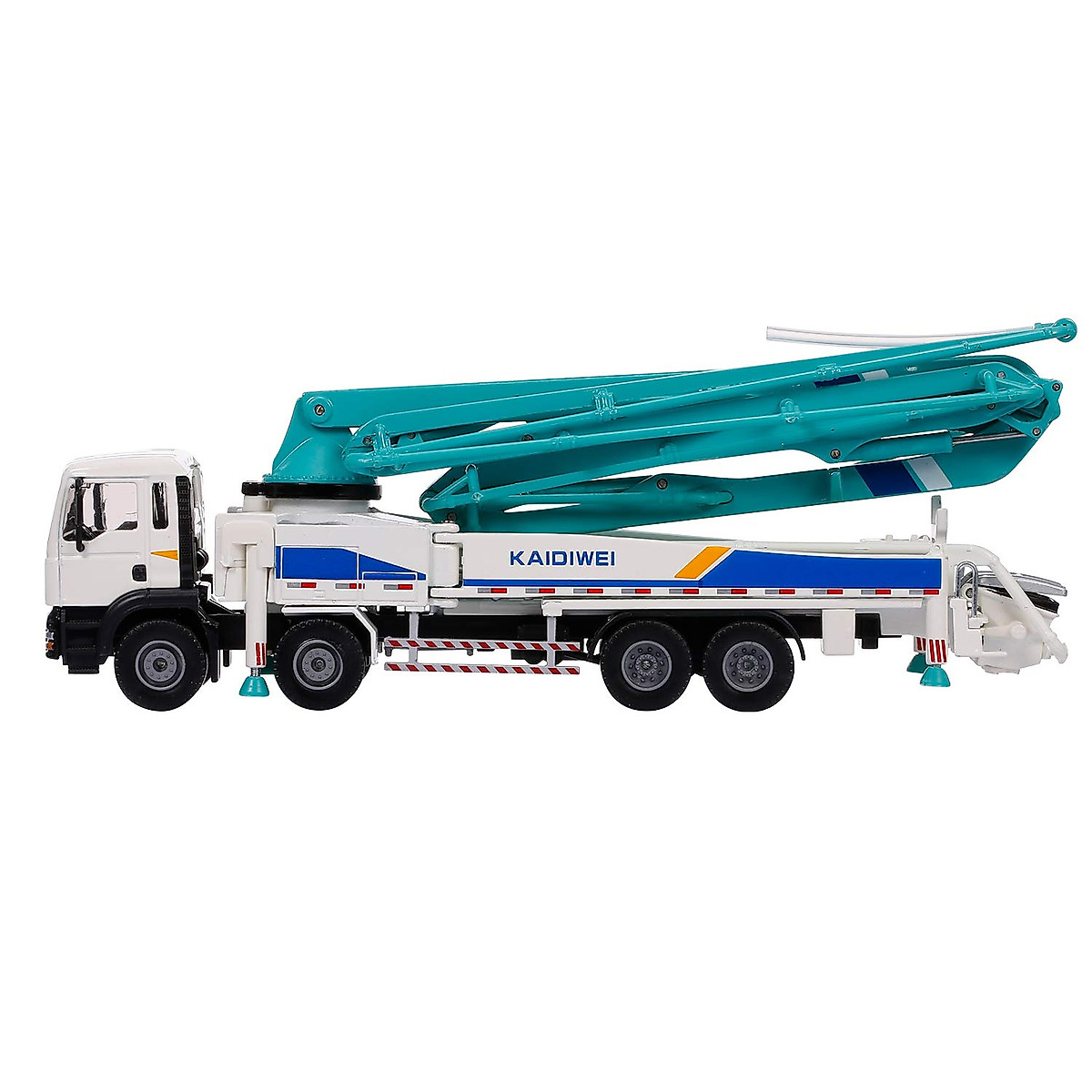 GoolRC Concrete Pump Truck for Kids, 1:55 Scale Diecast Car Model Car, Simulation Engineering Machine Model Gift for Boys and Girls