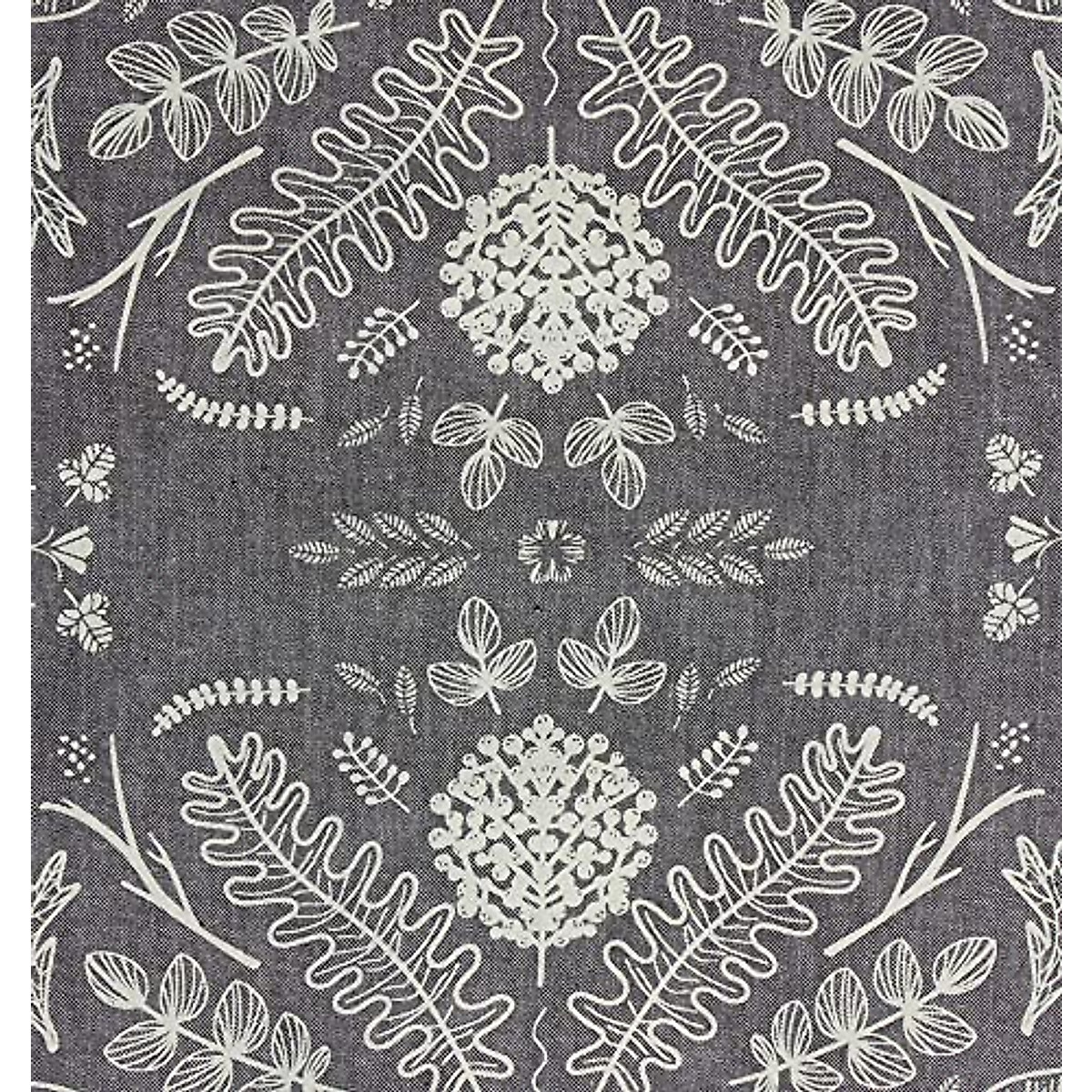 Now Designs Chambray Laurel Printed Kitchen Towel, 18x28 inches