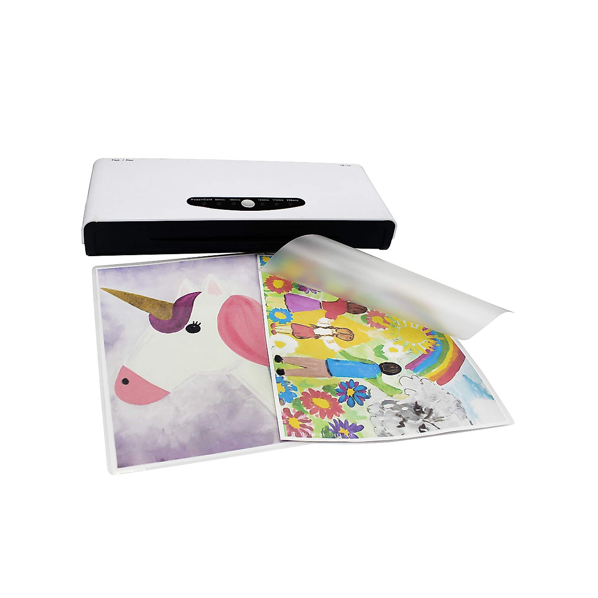 Optiazure Thermal Laminating Pouches 9"x11.5" Inches, 3mil 200Pack, Laminated Paper, Clear, Letter Size