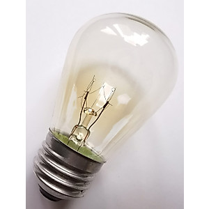 Rolay 11W Outdoor String Light Bulbs, S14 Incandescent Replacement Bulbs for Outdoor Patio String Lights with E26 Base, Pack of 16