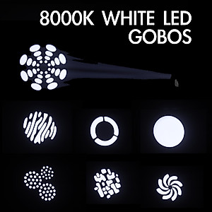 75W LED Spot Moving Head Light LED DJ Beam Light LED Mini Moving Head lightwith GOBO&Color Wheel Disco DJs Equipmentnt