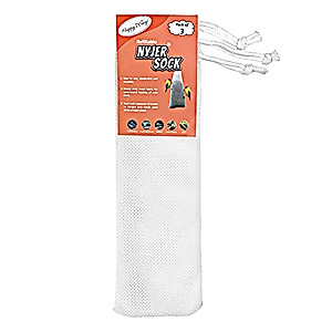 Happy Wings Refillable Nyjer/Thistle Empty Sock - Pack of 3 I Bird Feeder