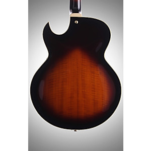 Ibanez George Benson Signature 6-String Electric Guitar with Case (Right-Handed, Vintage Yellow Burst)