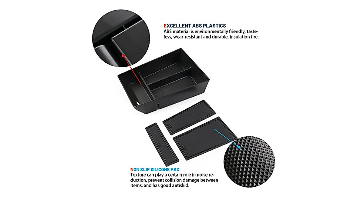 BMW X5/X6/X7 Center Console Organizer - Perfect Fit & Easy Storage