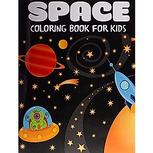 Space Coloring Book for Kids (Children's Coloring Books)