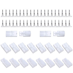 HobbyPark RC Big Tamiya Style Connector Plugs Unwired (10 Pairs)