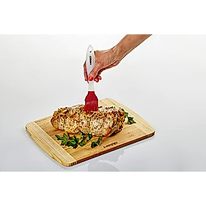 Mirro 8.5" Basting Brush w/2" Red Silicone Bristles