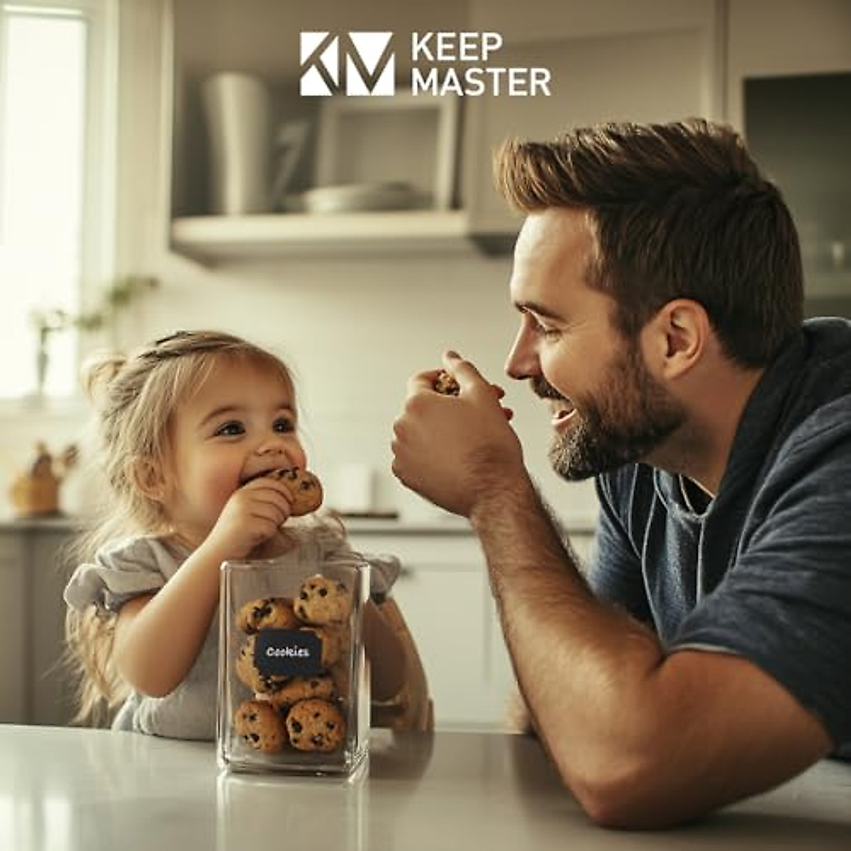 Set of 5 Glass pantry storage containers with lids, Borosilicate Square glass containers with bamboo lids, Cookie jar, Glass storage containers with lids for pantry, Pasta Rice Flour Sugar Tea Beans
