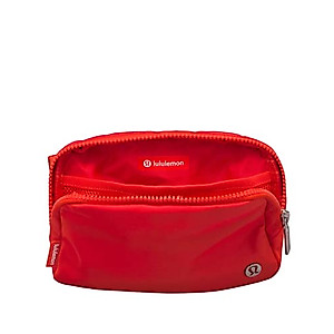 Lululemon Athletica Everywhere Belt Bag 1L, (Solar Orange/White)