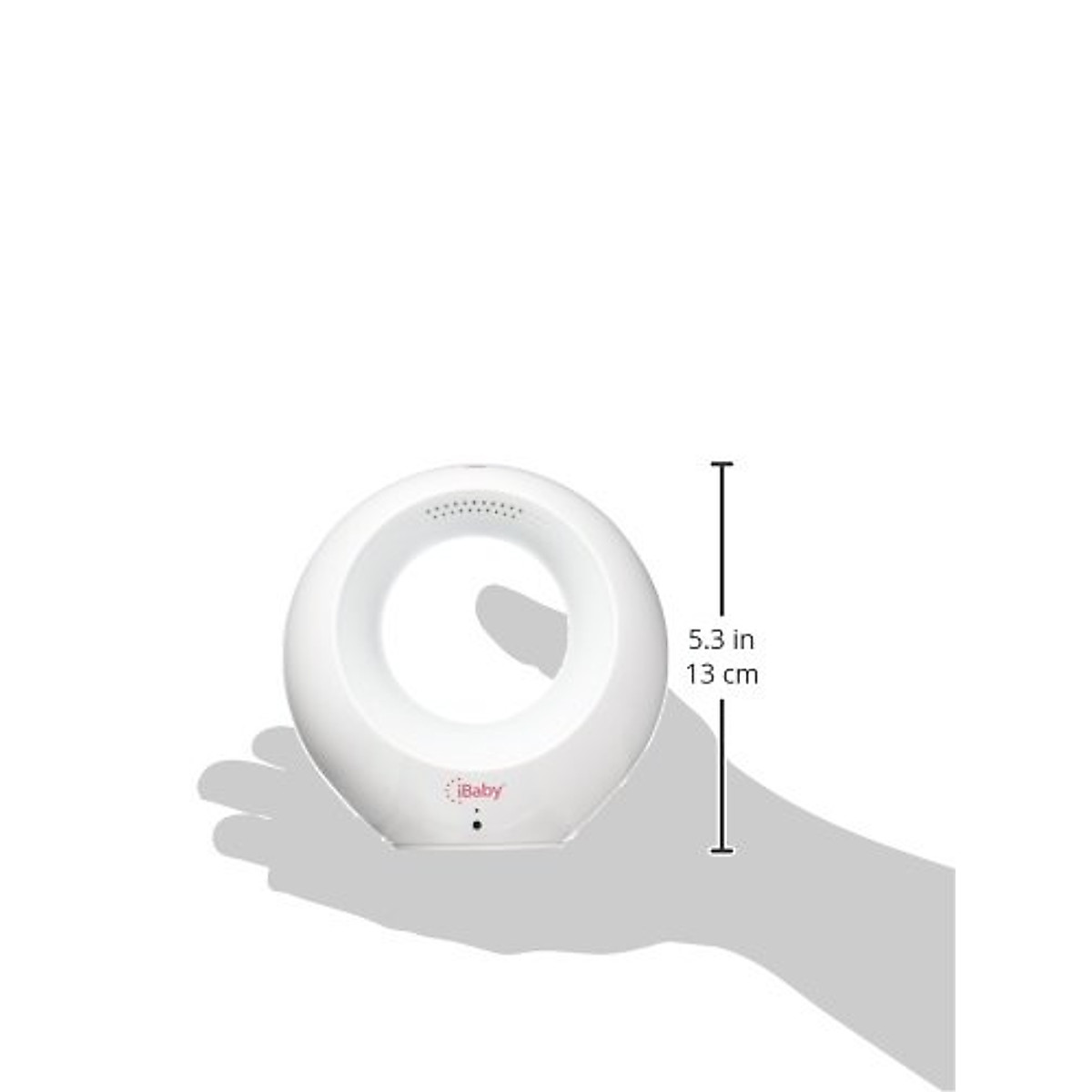 iBaby Air Smart Baby Audio Monitor, Temperature & VOC Detector, White, Small