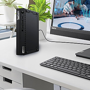 Lenovo ThinkCentre M70q Gen 4 MFF 1L Tiny PC Mini Business Desktop Computer, 13th Gen Intel 16-Core i7-13700T, 16GB DDR4 RAM, 1TB PCIe SSD, WiFi 6, RJ-45, HDMI, DP Port, KB & Mouse, W11P, WE/PGPY