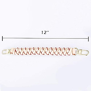 Genuine Vachetta Leather Braided Handle Compatible for Beaubourg Hobo Top Handle Neonoe Strap