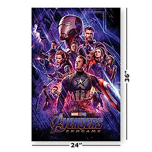 POSTER STOP ONLINE Avengers Endgame - Movie Poster (Regular Style) (Size 24" x 36")
