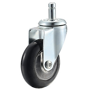 PERFEHAIR Hair Free Caster Wheels for Hairstylist Trolley, Salon Hair Color Tray, Hair Chair, Rolling Stool, Hair Stylist Cart, Beauty Spa Furniture Equipment (Set of 1)