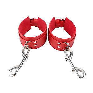 ALLOVME Punk Body Leather Belt Waist Belt Chains Body Chains with Handcuffs