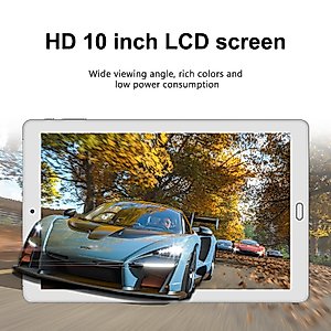 YESTEL Android 13 Tablet 2024 Newest 10.1 inch Tablet with Octa-Core Processor,10GB RAM+64GB ROM (Expandable up 1TB),5G WiFi, Bluetooth 5.0, GPS, with Keyboard,Mouse - Silver