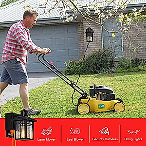 Myhaptim Porch Lights with GFCI Outlet,Dusk to Dawn Motion Sensor Outdoor Lights,3 Lighting Modes Black Front Door Lights,Waterproof Outside Wall sconces for House Patio Garage