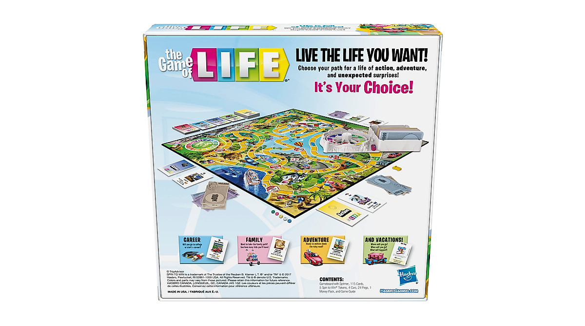 Play Hasbro Gaming The Game of Life Board Game Fun!