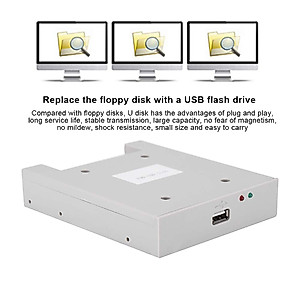 3.5 Inch 1.44MB USB SSD Floppy Drive Emulator Plug and Play for Industrial Controllers, Computers, Data Machine Tools