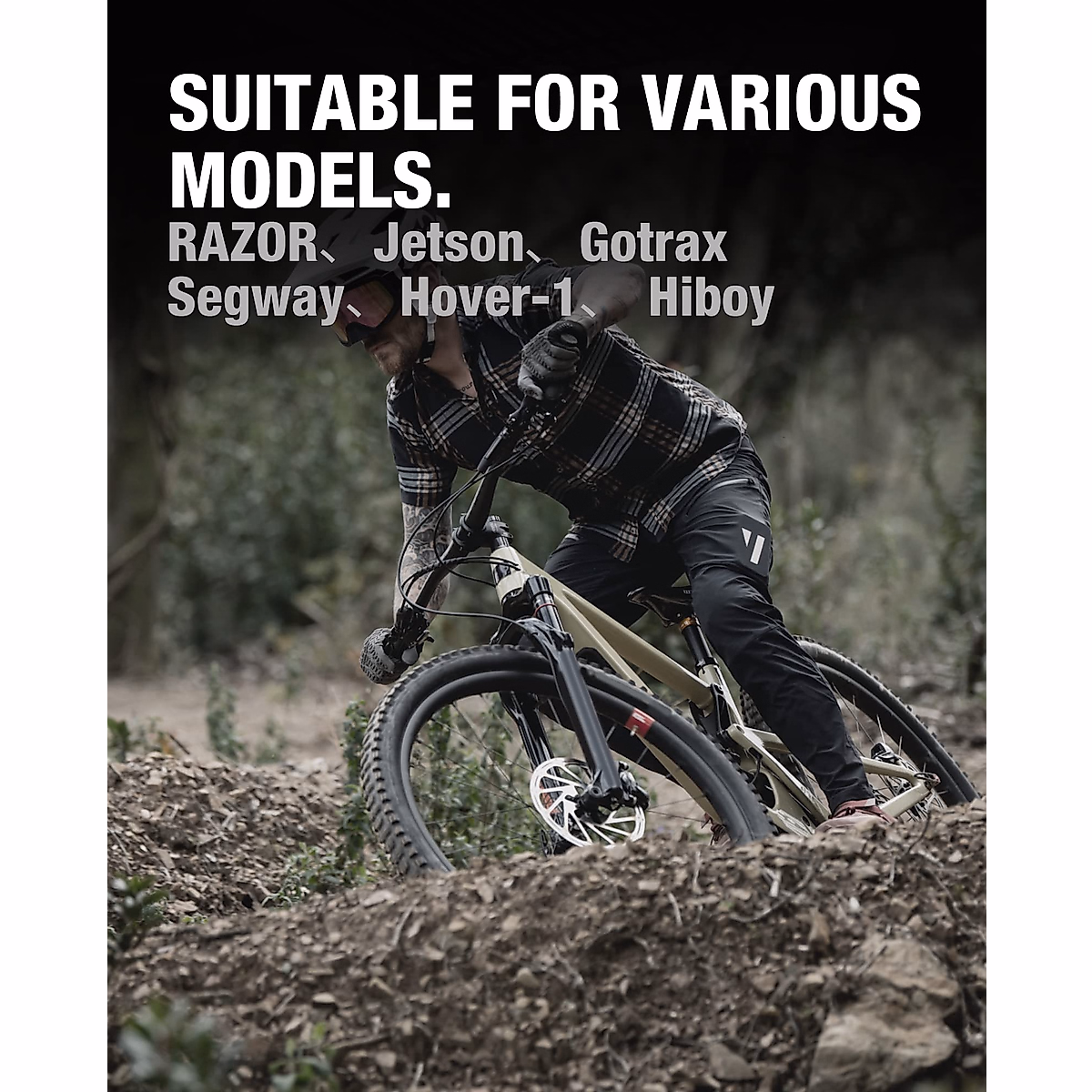 stio Universal Battery Charger for Razor, 29.4V 2A Power Supply 3Prong DC5.5-2.5/2.1 XLR Connector for Wheelchairs, Dirt Quad, Sports Mod 24V Lithium Battery Power Adapter