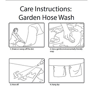 Sweet Home Stores Washable Rib Design Indoor/Outdoor Rubberback Runner Rug, Grey, 2'7" x 9'10"