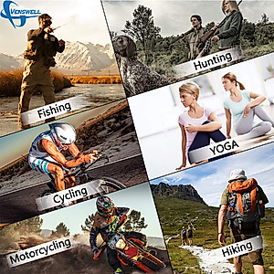 Venswell Neck Gaiter Face Mask Men Women,Seamless Bandana Rave Face Cover Scarf Mask,Balaclava,Headband, Head Wrap,Headwear