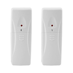 Freezer Thermometer with Alarm, digital Thermometer for Freezer with 2PCS Sensor Min/Max Display