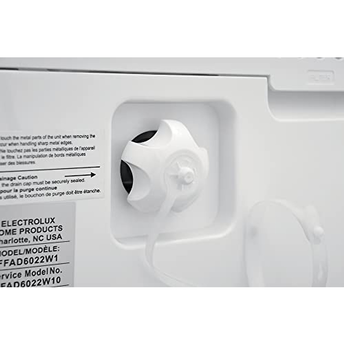 Frigidaire FFAD6022W1 Dehumidifier, High Humidity 60 Pint Capacity Dehumidifier with a Easy-to-Clean Washable Filter and Custom Humidity Control for maximized comfort, in White