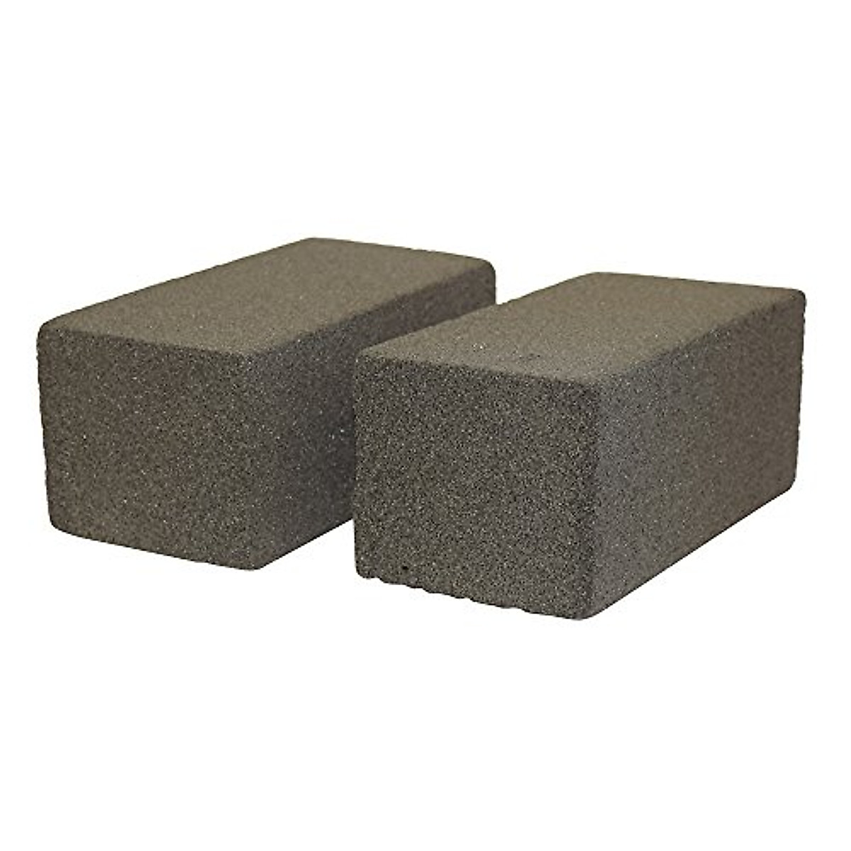 Kitchens Grill Brick Holder and Two Grill Bricks - Cleans Griddles and Grills