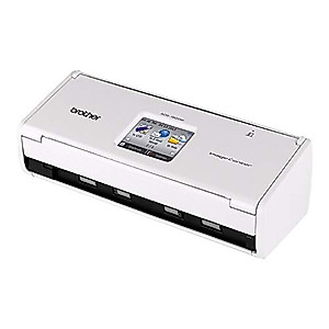 Brother ADS1500W ImageCenter ADS-1500W Wireless Compact Scanner, 600 x 600 dpi, 20 Sheet ADF